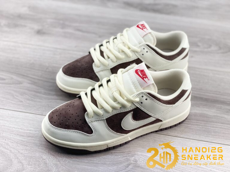 Giày Nike SB Dunk Low Coffee Cream White Red DN0068-226