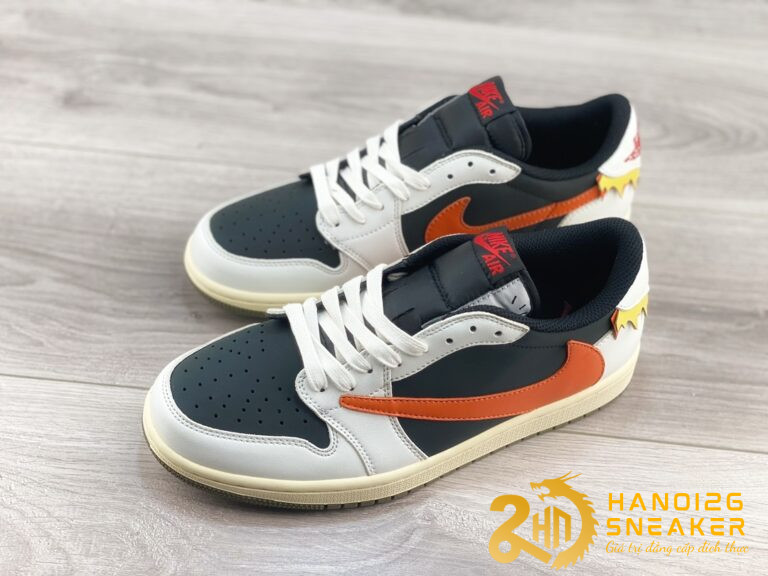 Giày Jordan 1 Low Travis Scott X Fragment