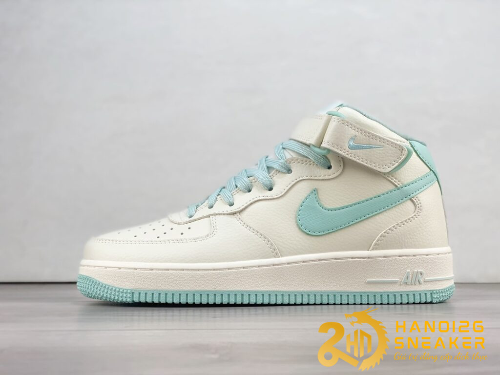 Giày Nike Air Force 1 07 Mid Rice Ice Blue